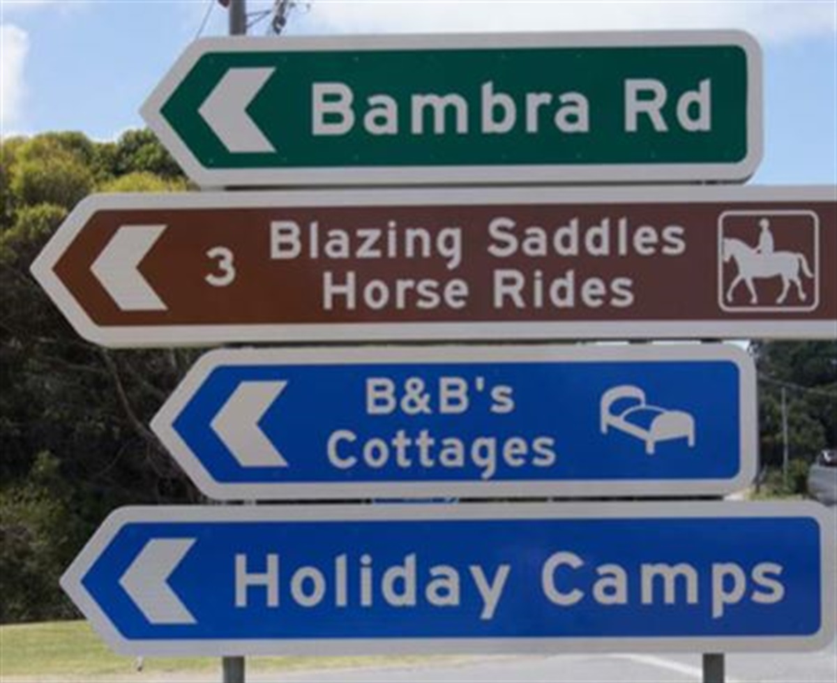 Tourism Business Road Signs - Surf Coast Shire