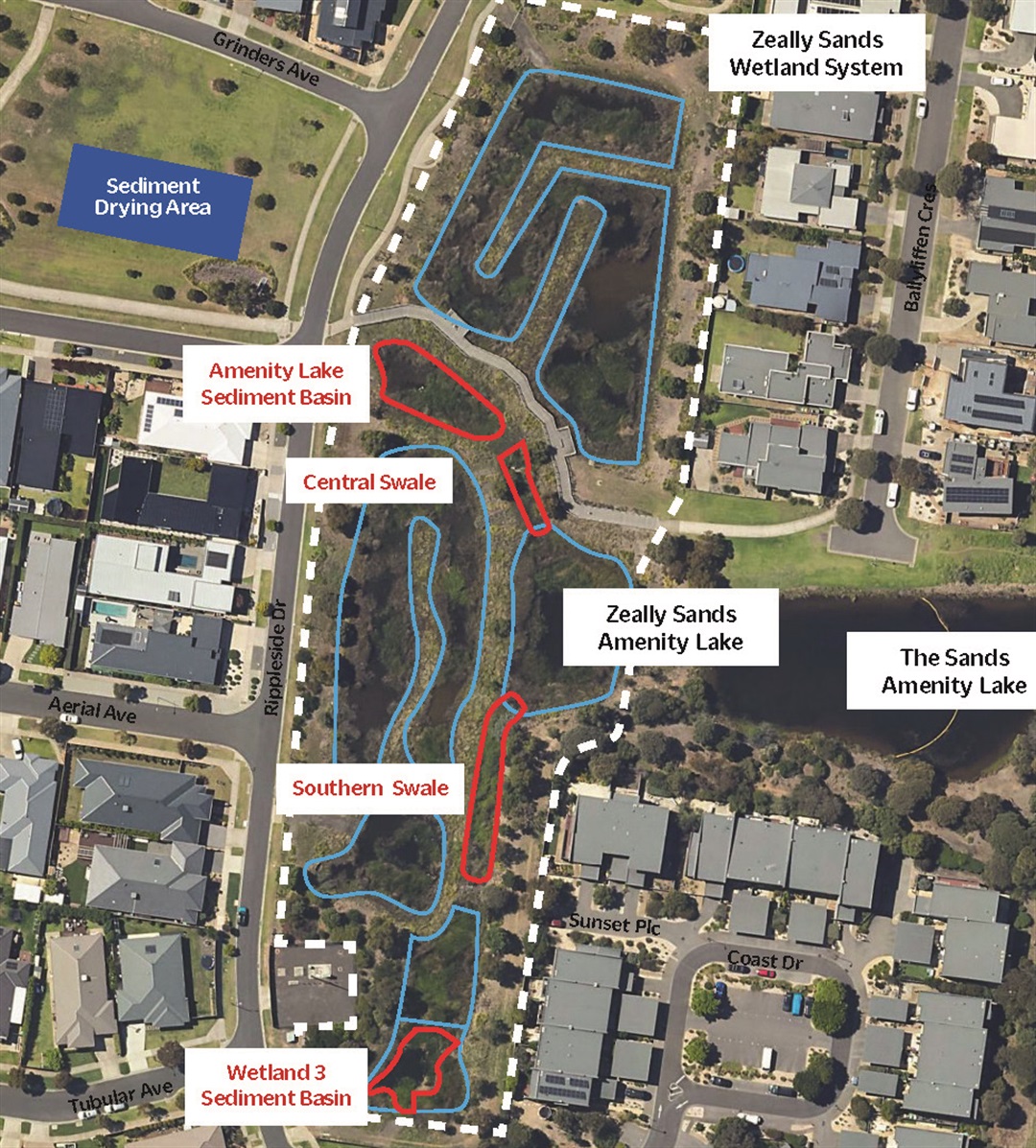 Zeally Sands wetland improvements - Surf Coast Shire